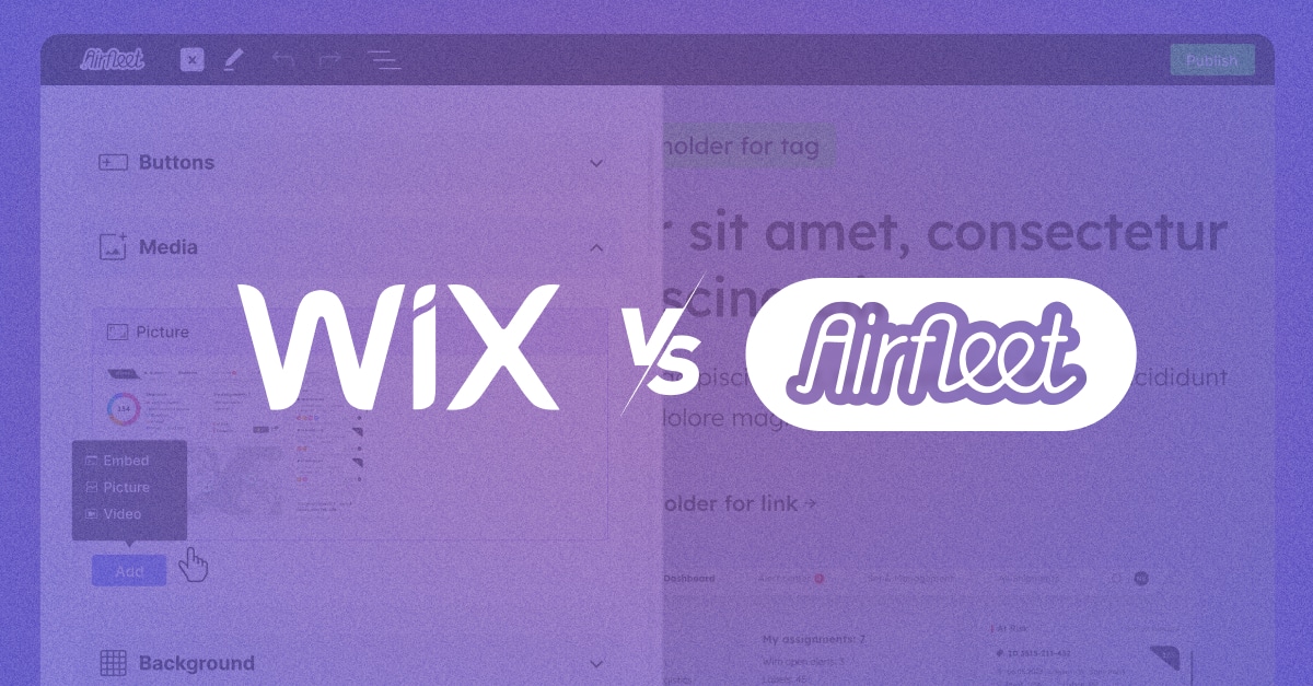 Wix vs. WordPress Powered by Airfleet - Airfleet
